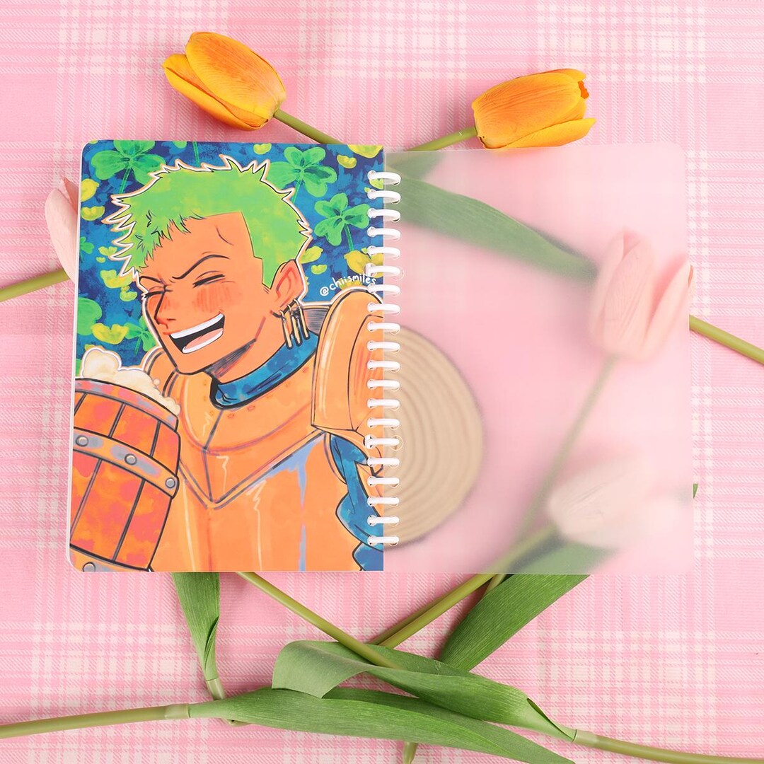 Zoro the Golden Knight Notebook - Etsy