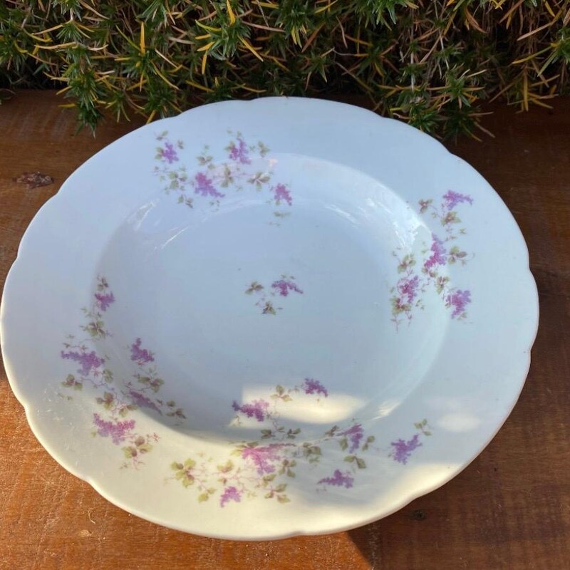 Purple Flower China - Etsy