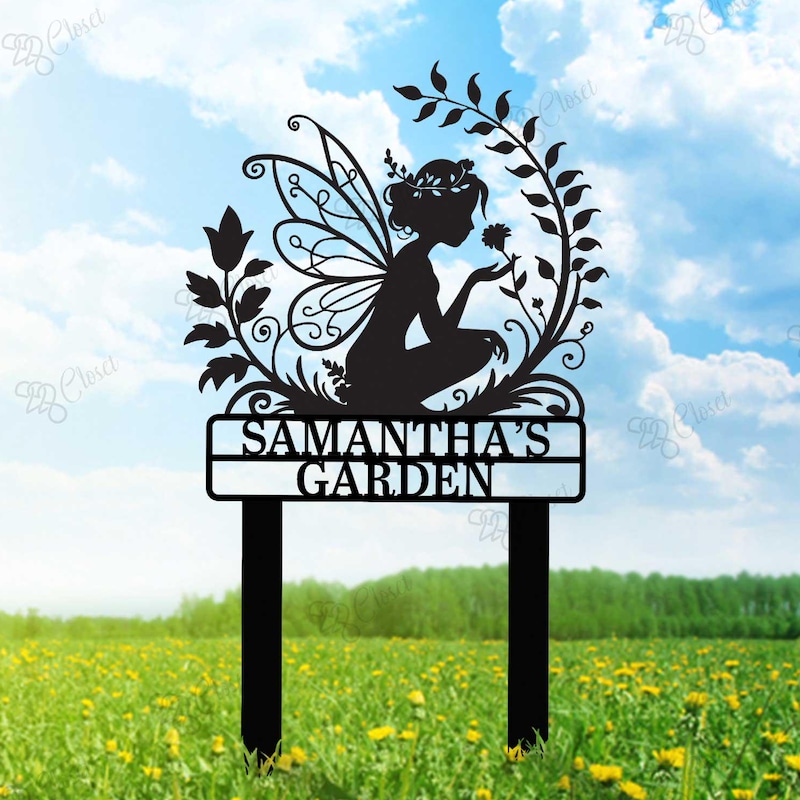 Fairy Garden Sign - Etsy