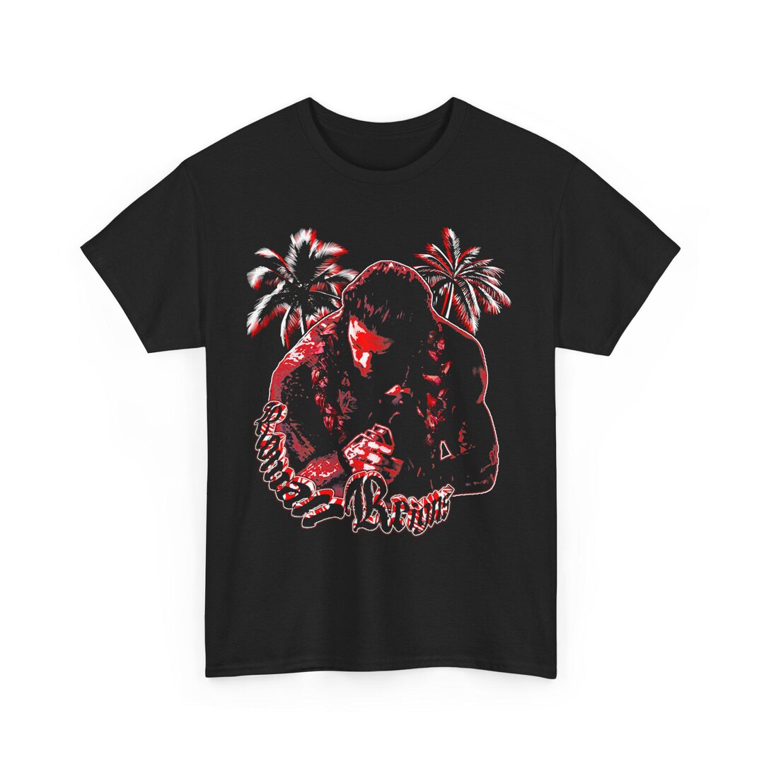 Roman Reigns Graphic Wrestling Tee, Trendy Cotton Shirt for Everyday ...