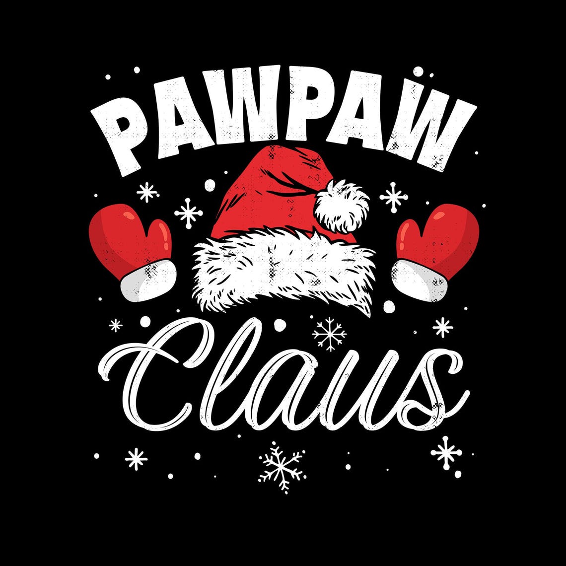 Pawpaw Claus Png, Pawpaw Christmas Png, Pawpaw Santa Claus Png, Merry ...