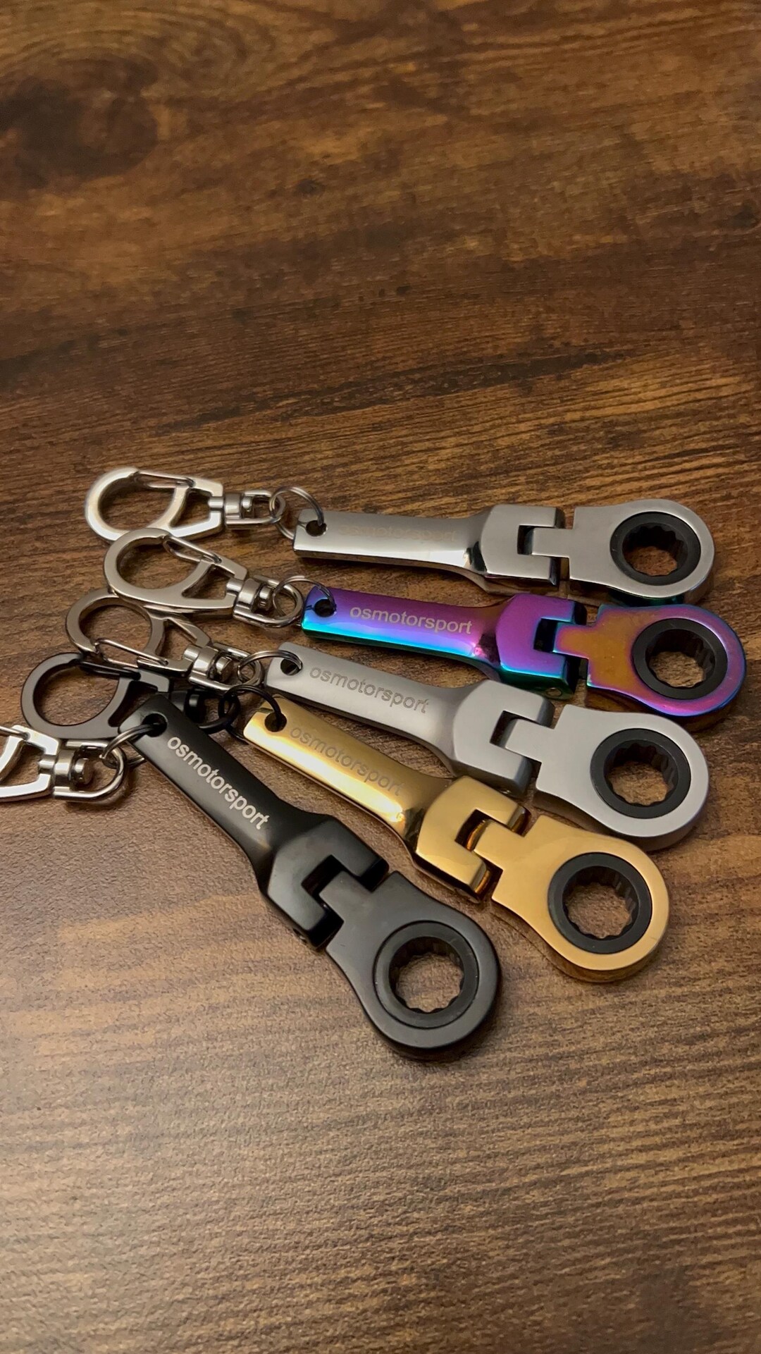 10mm Ratchet Keychain: Flex Head Mini Wrench Tool - Osmotorsport - Etsy