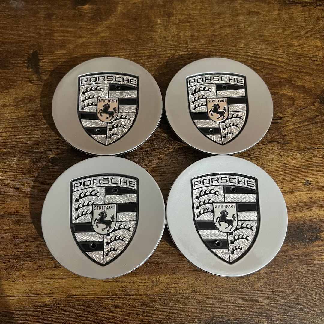 Fits Porsche Center Caps 76mm Silver (SET OF 4) - Etsy
