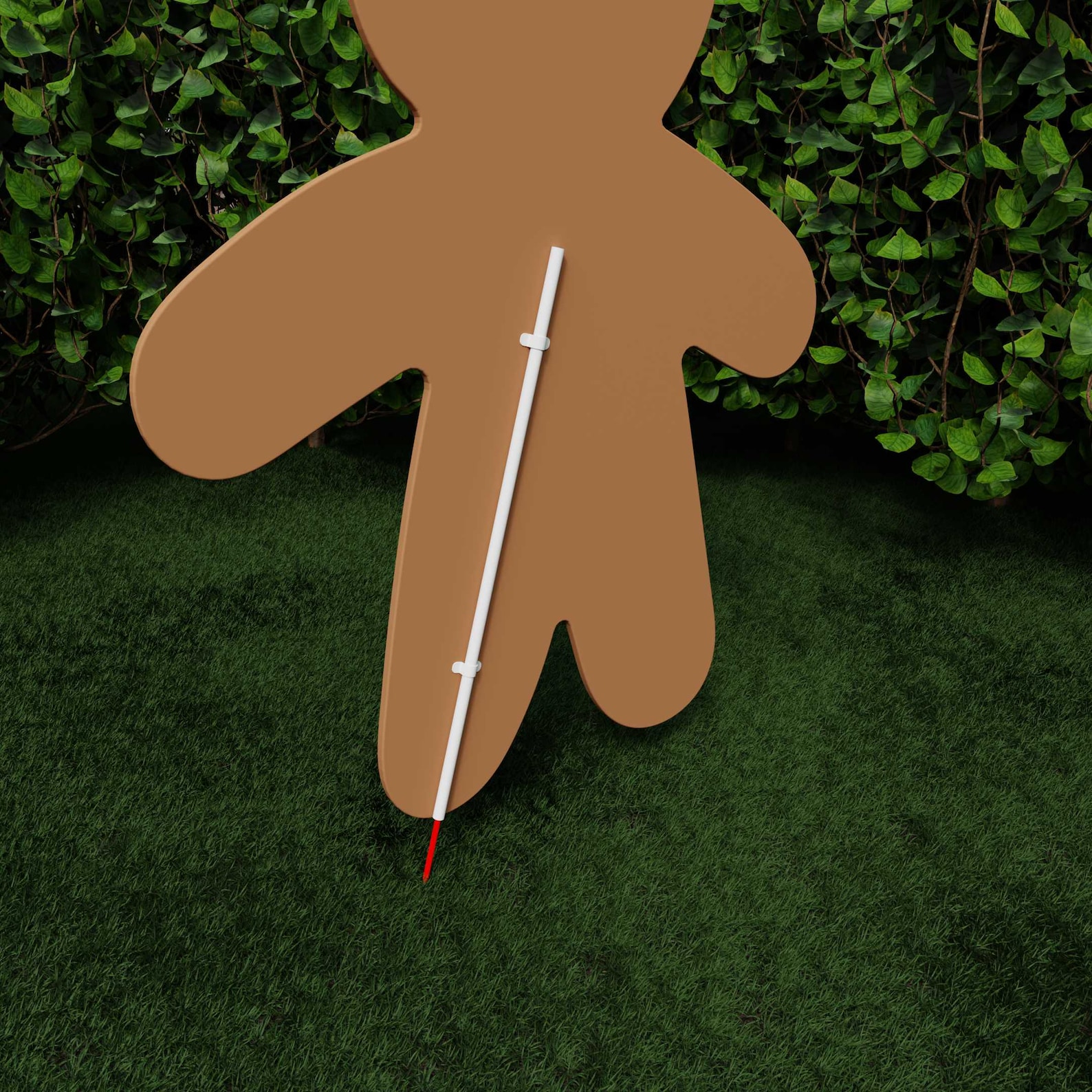 Life-sized Gingerbread Man Lawn Decoration Outdoor Christmas Display - Etsy