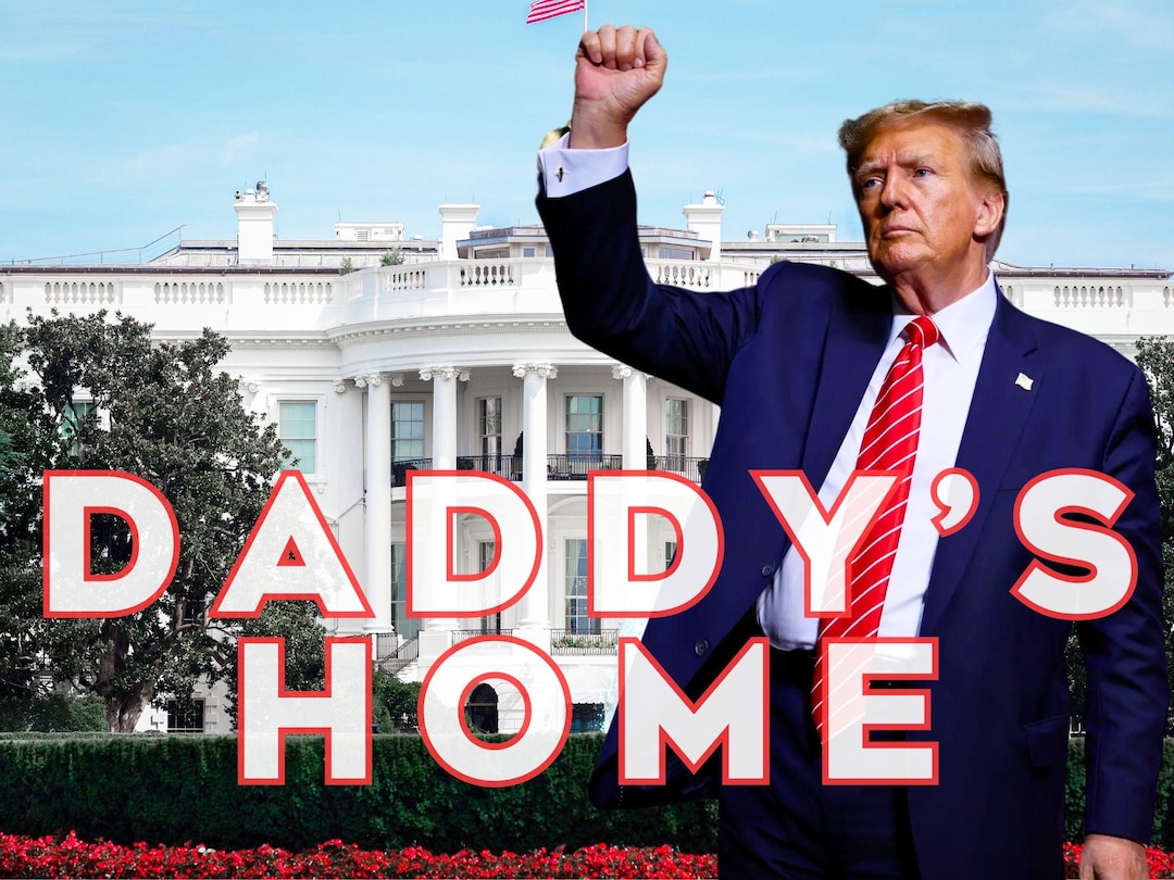 Trump Daddy’s Home Yard Sign- PDF ONLY - Etsy