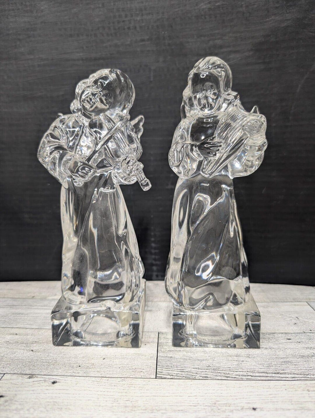 Mikasa Angel Figurines Lead Crystal Herald Collection Made in Germany ...