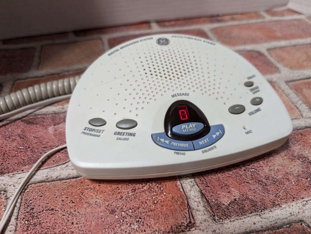 GE Digital Messaging System Answering Machine 29875GE1-B Tested and ...