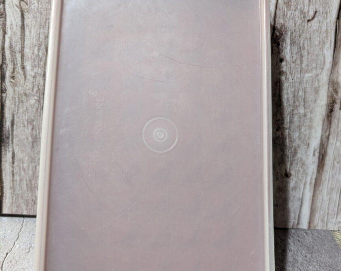 Vintage Tupperware Bacon Lunchmeat Keeper Storage Container Paprika ...