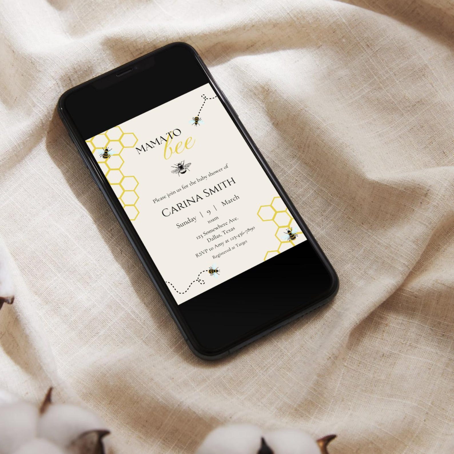 Mama to Bee Baby Shower Party Boy Girl Bees Honey - Etsy