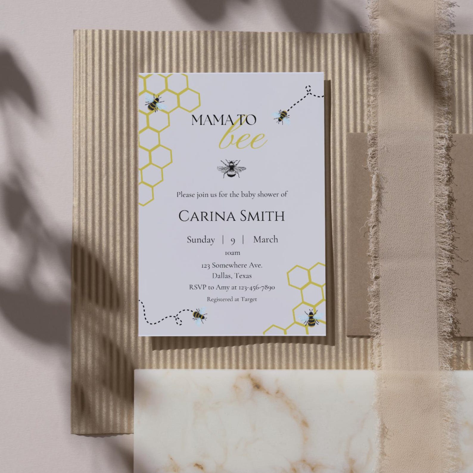 Mama to Bee Baby Shower Party Boy Girl Bees Honey - Etsy