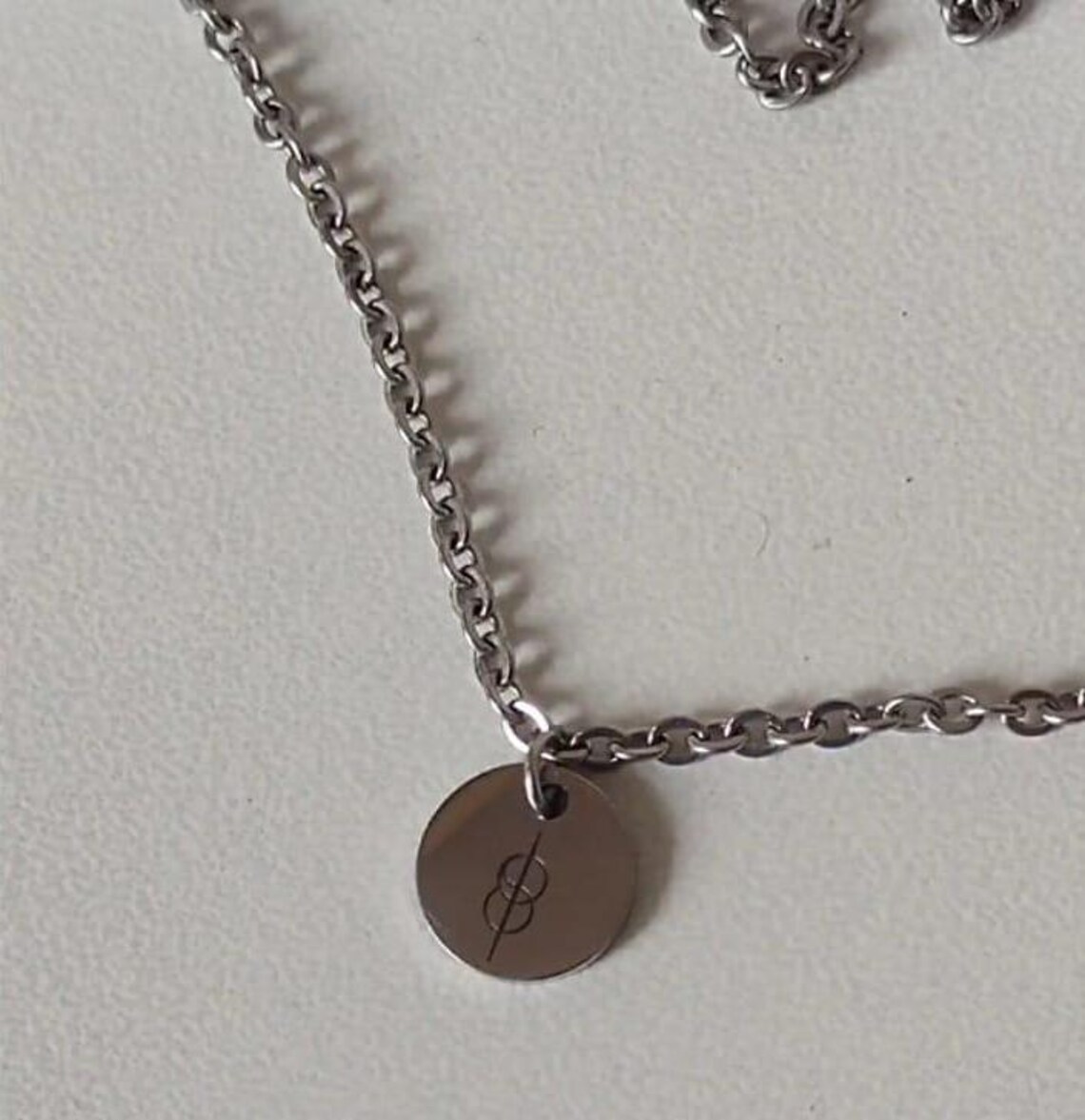 Reality Shifting Necklace Engraved Shifting Symbol - Etsy
