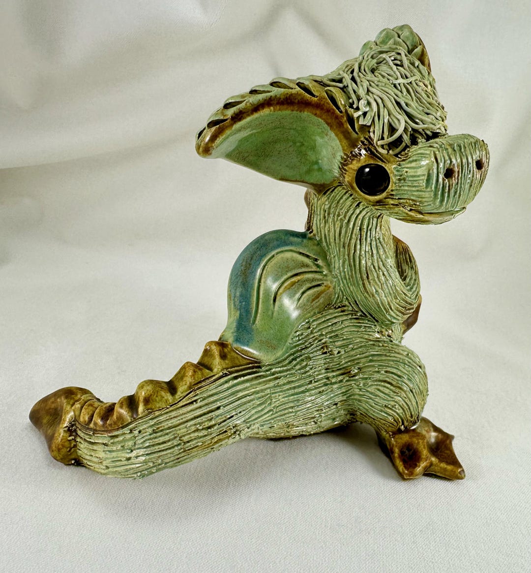 Vintage England Large Yare Designs Pottery Dragon the Matriarch ...