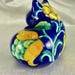 Vintage Italy Romano Innocenti Ceramic Laying Down Cobalt Blue Yellow ...