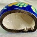 Vintage Italy Romano Innocenti Ceramic Laying Down Cobalt Blue Yellow ...