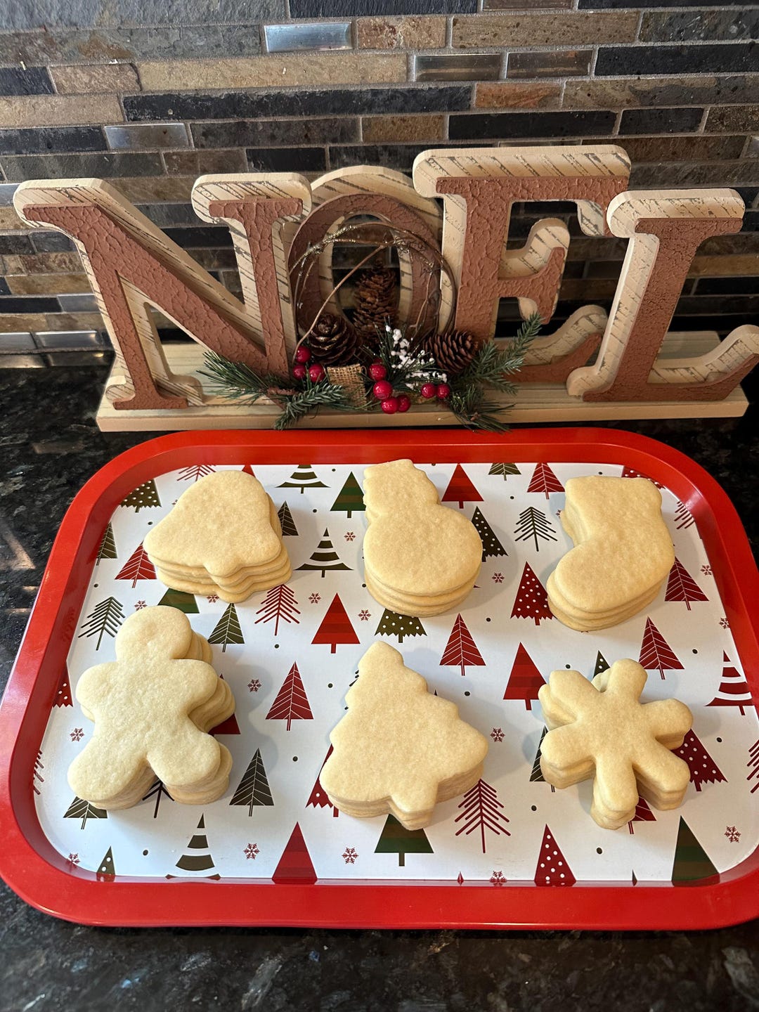 Undecorated Christmas Sugar Cookies - Etsy