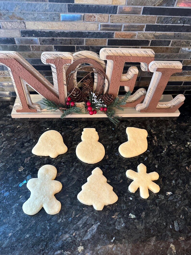 Undecorated Christmas Sugar Cookies - Etsy