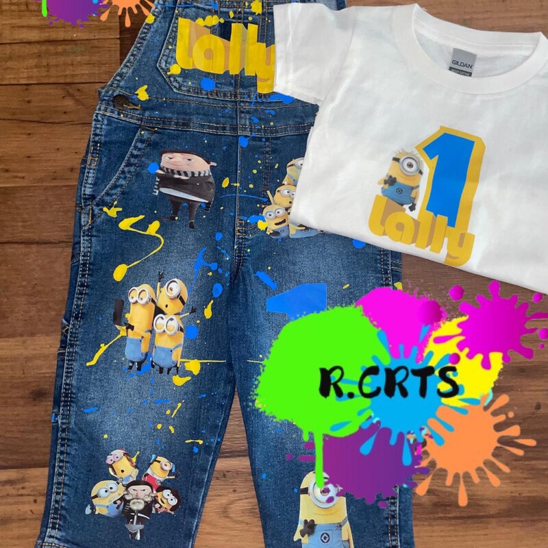 Minion Overalls - Etsy