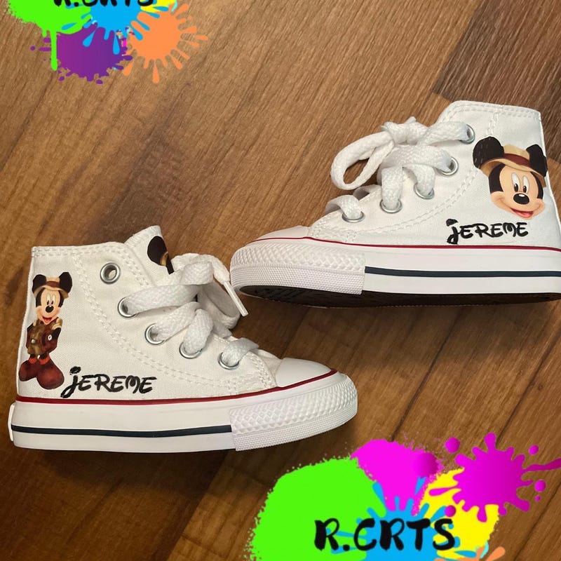 Mickey Mouse Shoes - Etsy