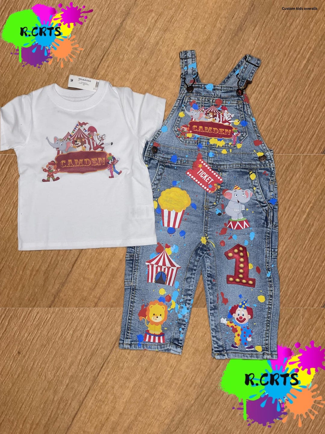 Kids Custom Birthday Outfitt - Any Theme Boy/girl - Birthday Set - Kids ...