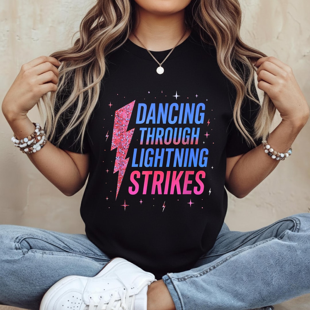 Dancing Through the Lightning Strikes PNG, the Life of A Showgirl SVG ...