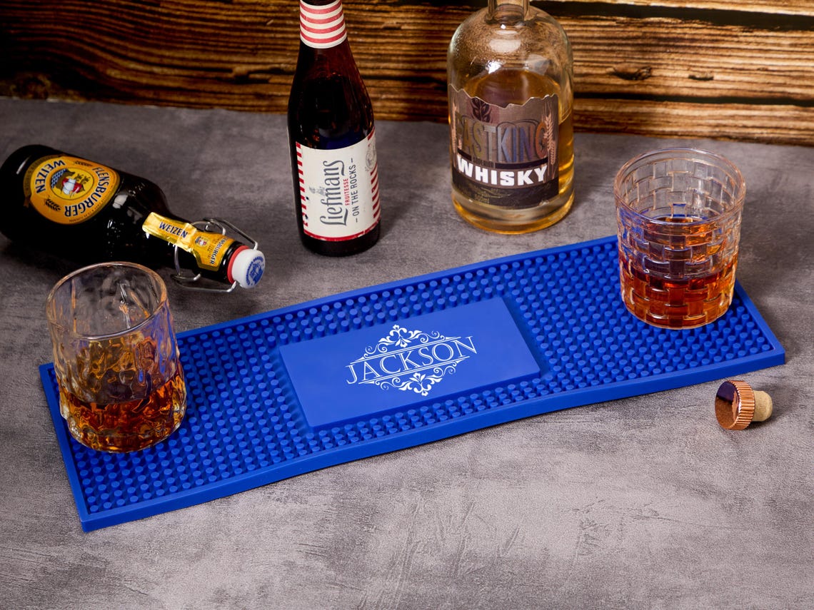 Personalized Bar Mat,bar Mats for Countertop Bar Top Mat for Bartending ...