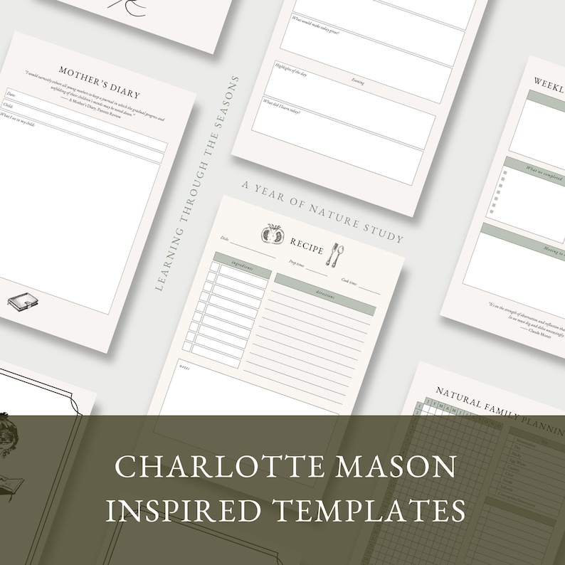 Homeschool Planner | Charlotte Mason | 2026 Academic Planning ...