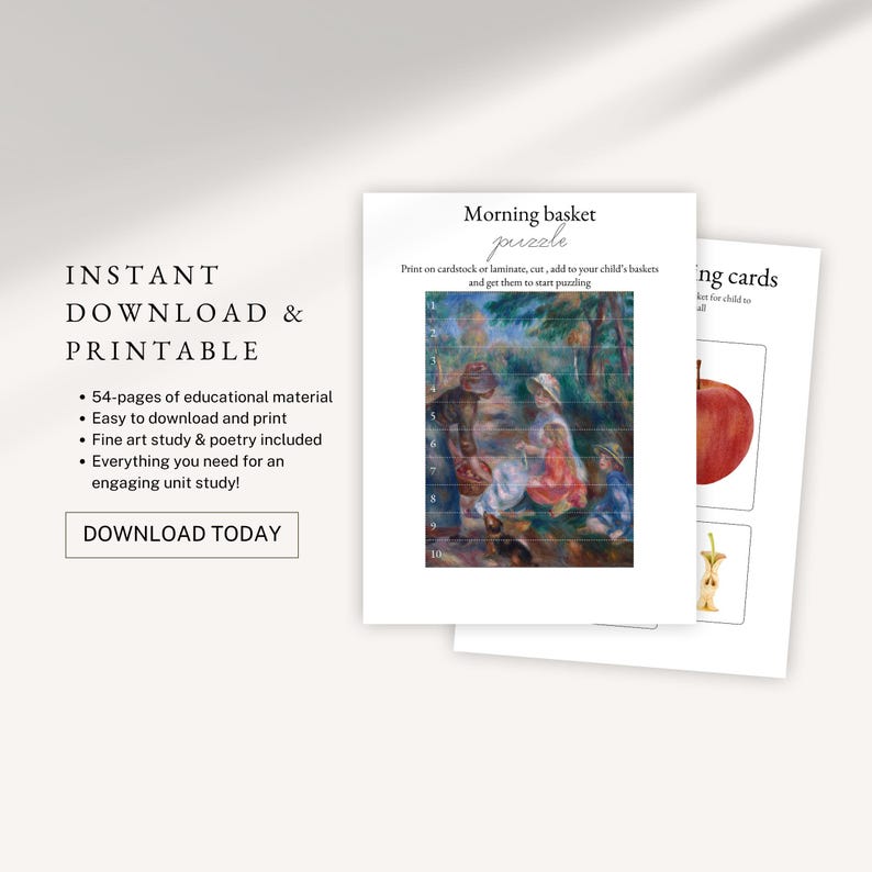 Apple Unit Study | Charlotte Mason | Nature Study | Printable ...