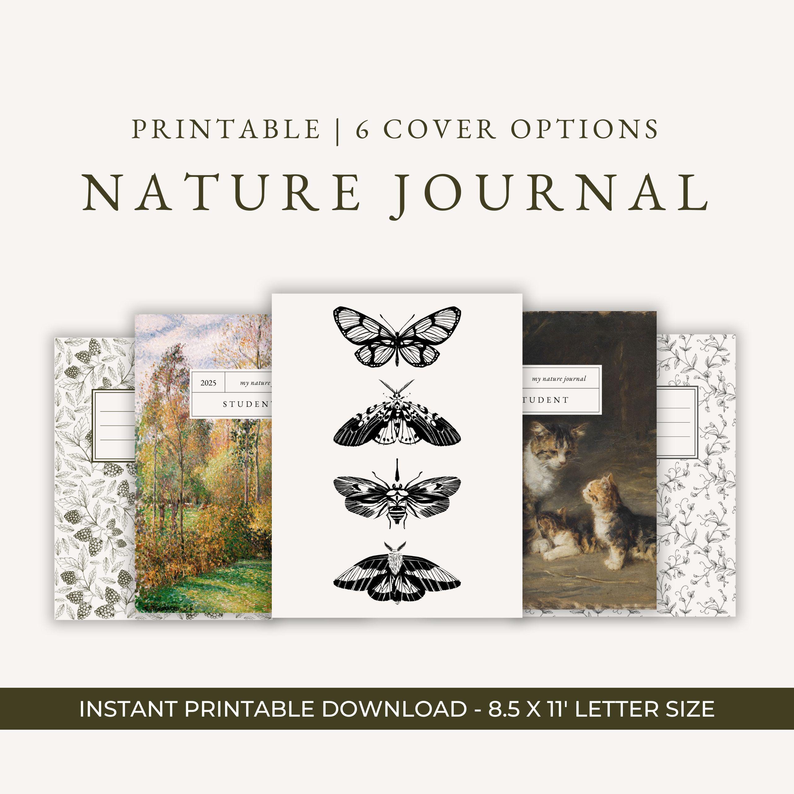 Nature Journal | Field Notes | Homeschool Notebook | Charlotte Mason ...