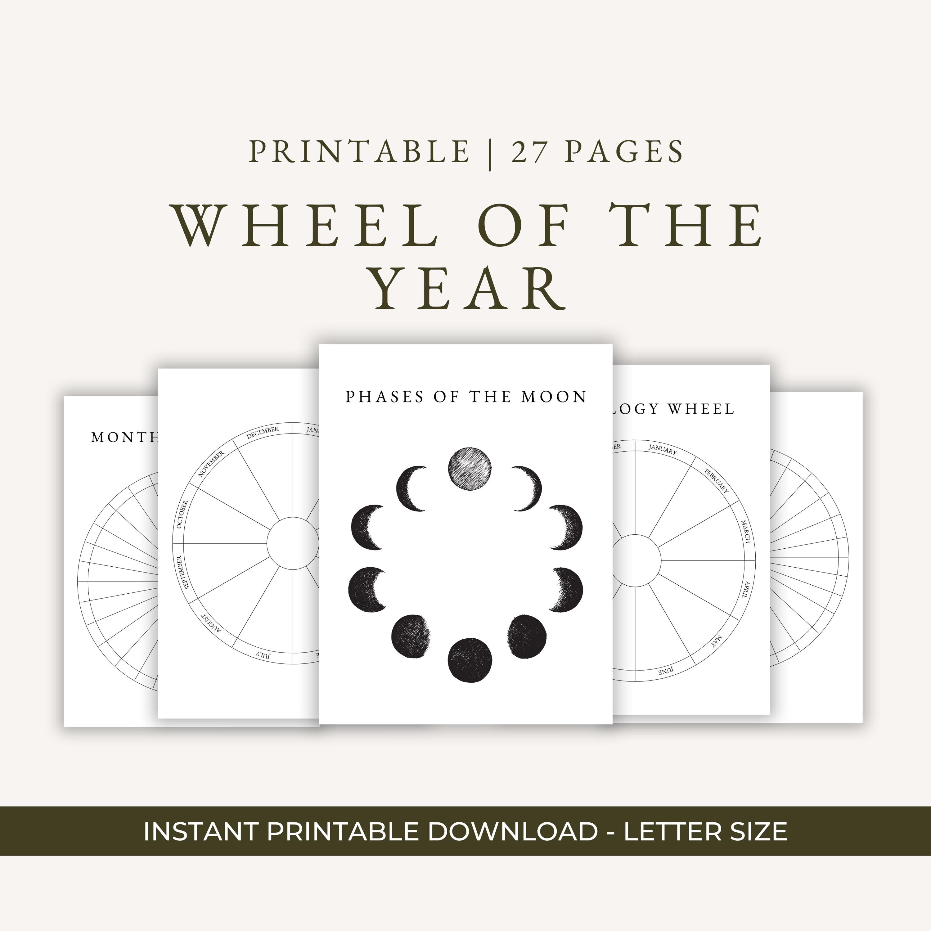Phenology Wheel | Waldorf Wheel of the Year | Seasonal Nature ...
