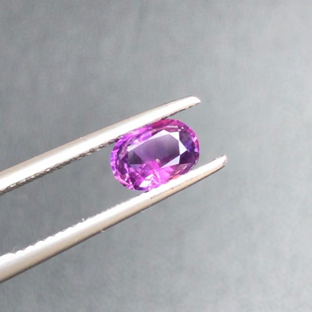 Rare! Ruby Gemstone , Natural Ruby Stone , Purple Ruby , Unheated Ruby ...