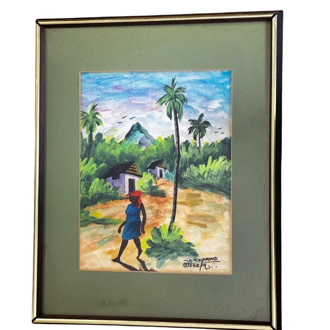 Joseph Raymond Haitian Island Art Painting - Etsy