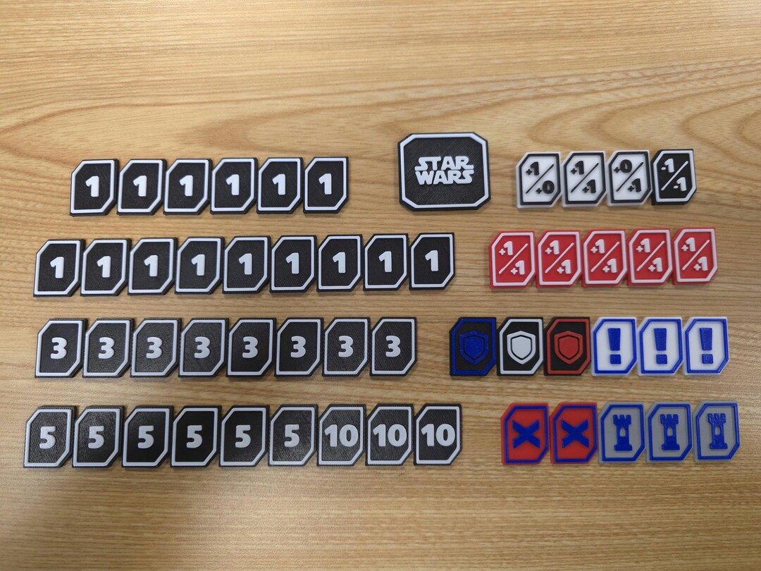 Star Wars Unlimited Tokens and Case - Etsy