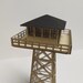 HO Scale Forest Fire Watch Tower Kit - Laser Cut Model Train Scenery ...