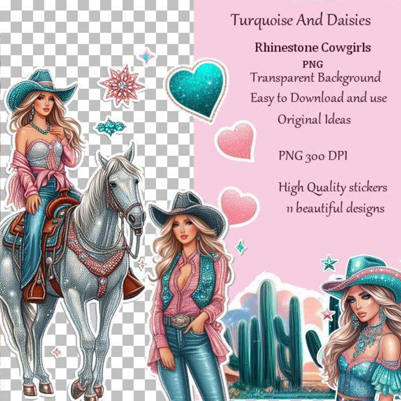 Rhinestone Cowgirl - Etsy