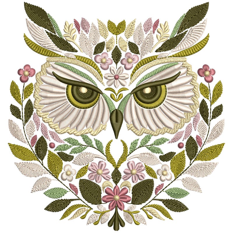 Embroidery Machine Owl - Etsy