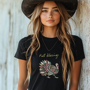 Floral Turkey Embroidery Design, Machine Embroidery Thanksgiving Turkey ...