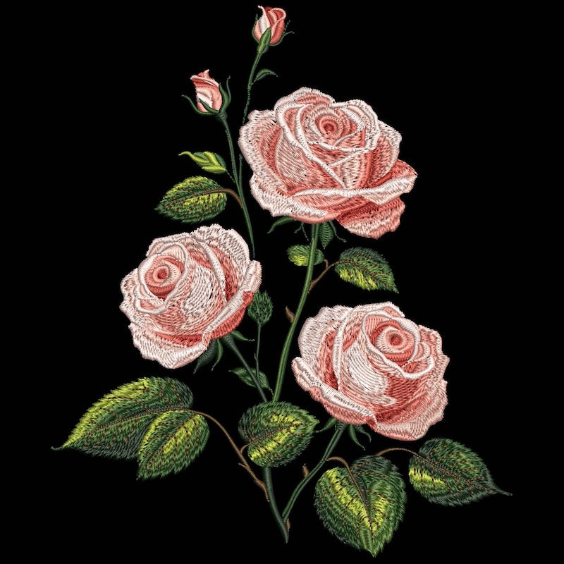 Pillowcases Pink Roses - Etsy