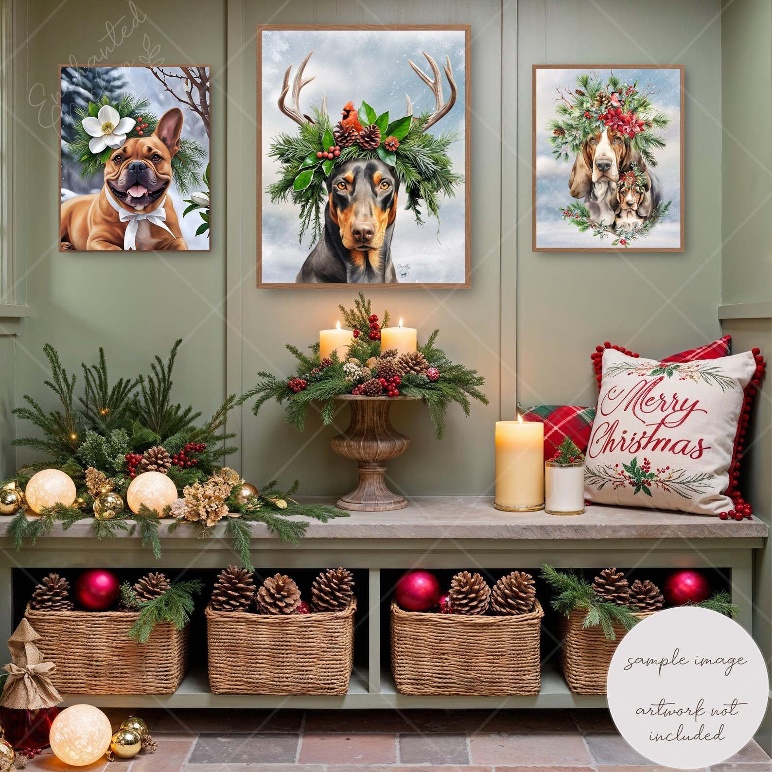 Blank Wall Holiday Cottage-mudroom Mockup-farmhouse Cottagecore ...