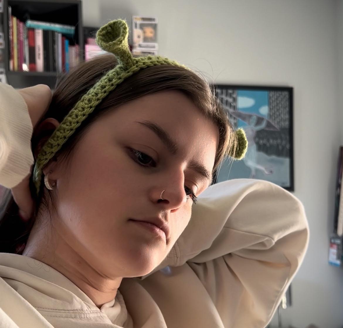 Shrek Ears Headband Crochet Pattern (EN/FR) - Etsy