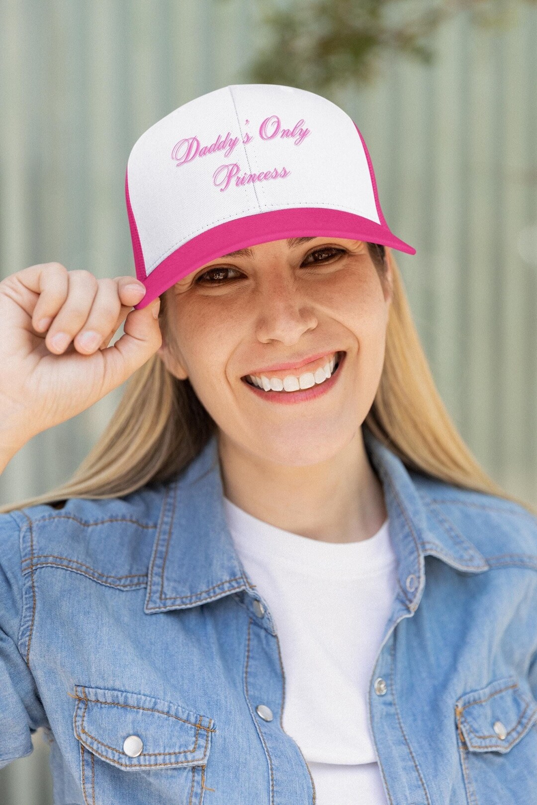 Daddy's Girl Cap, Daddy's Princess Baseball Hat, Princess Pink ...