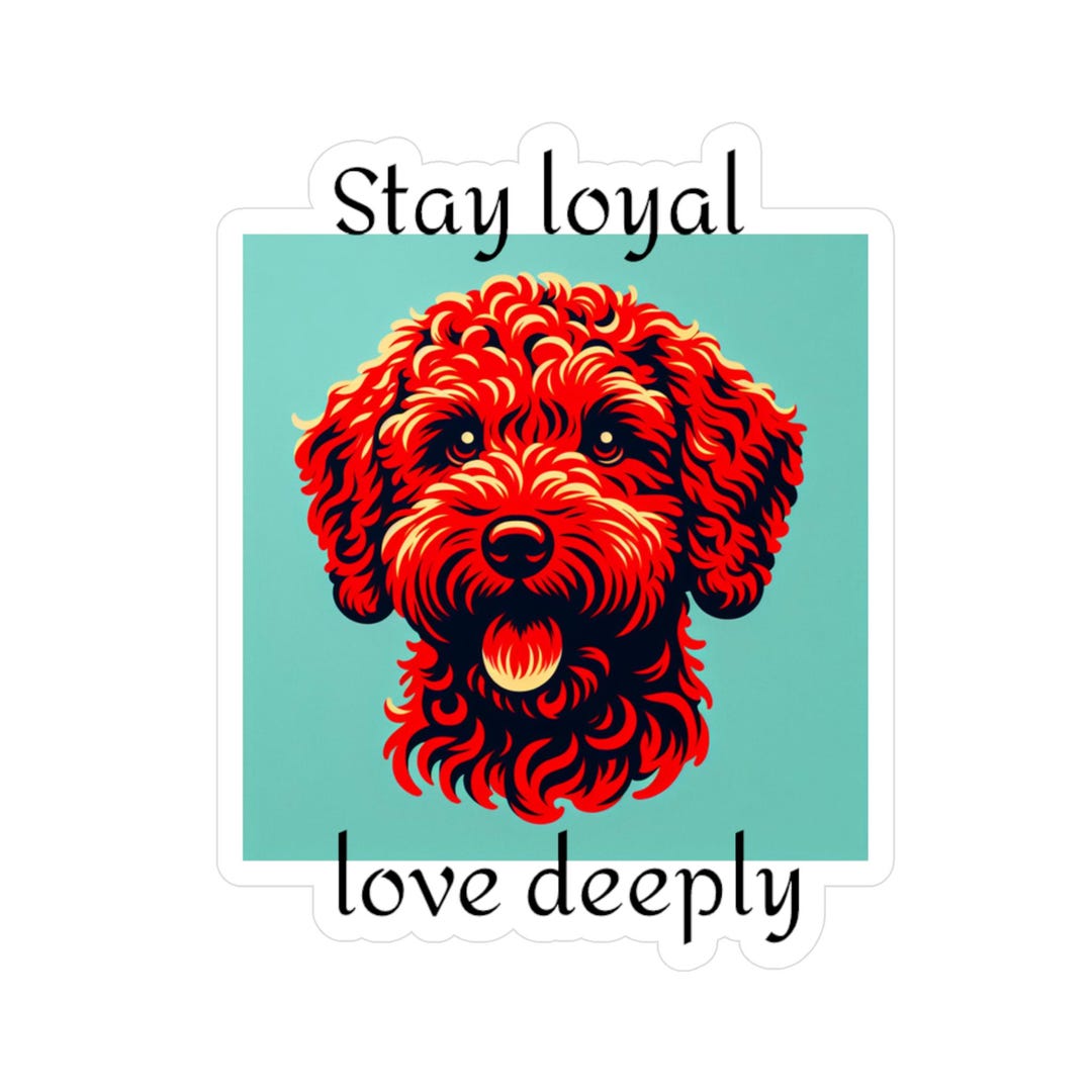 Loyal Pup Kiss-cut Vinyl Decals - Etsy