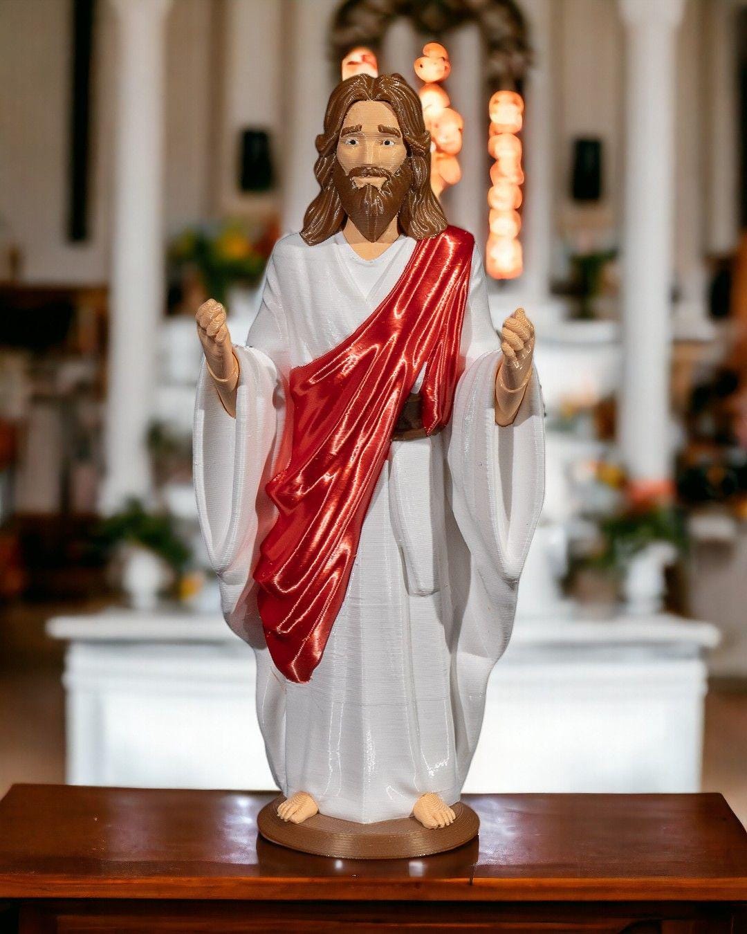 3D Printed Jesus Christ - Etsy