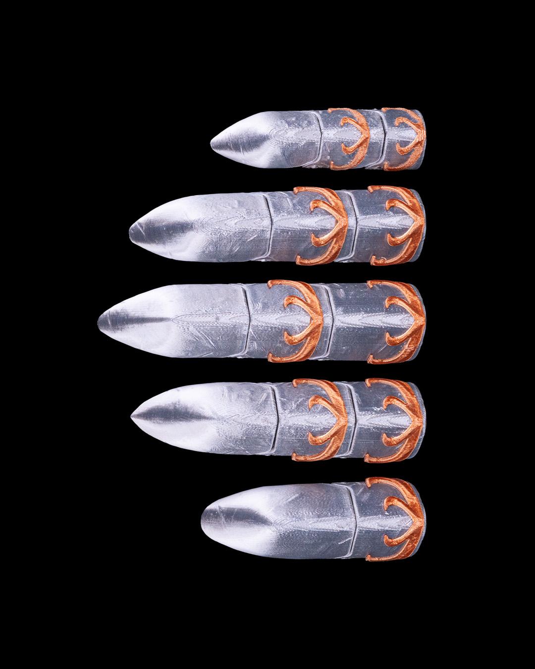 3D Printed Elf Knight Gauntlet & Vambrance - Etsy