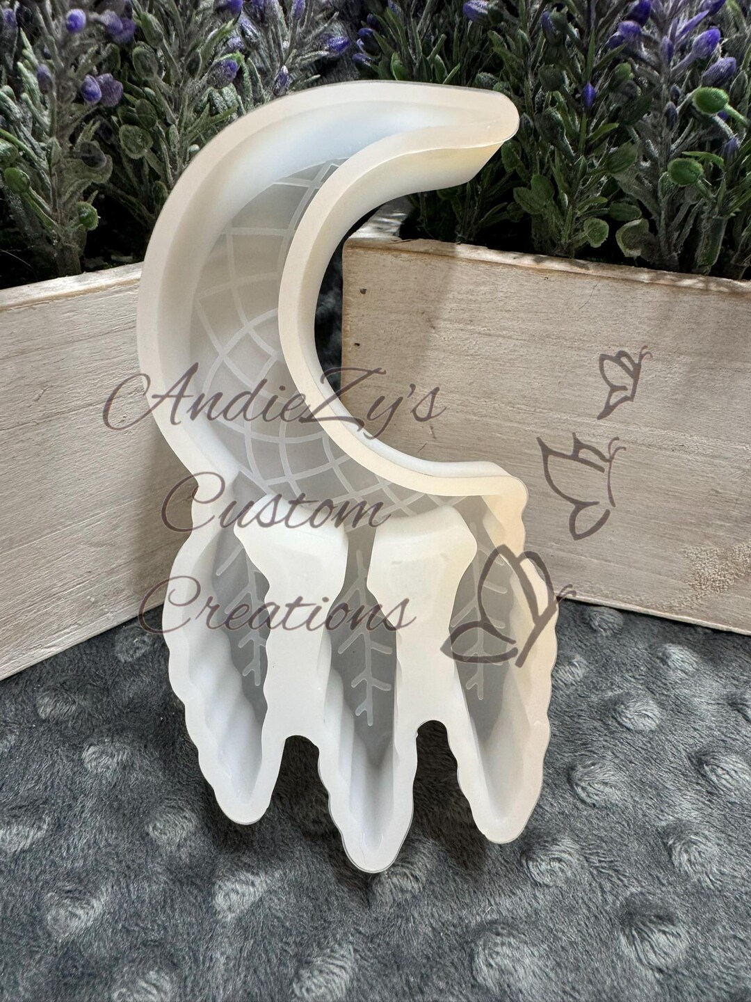 Custom Moon and Feathers Freshie - Etsy