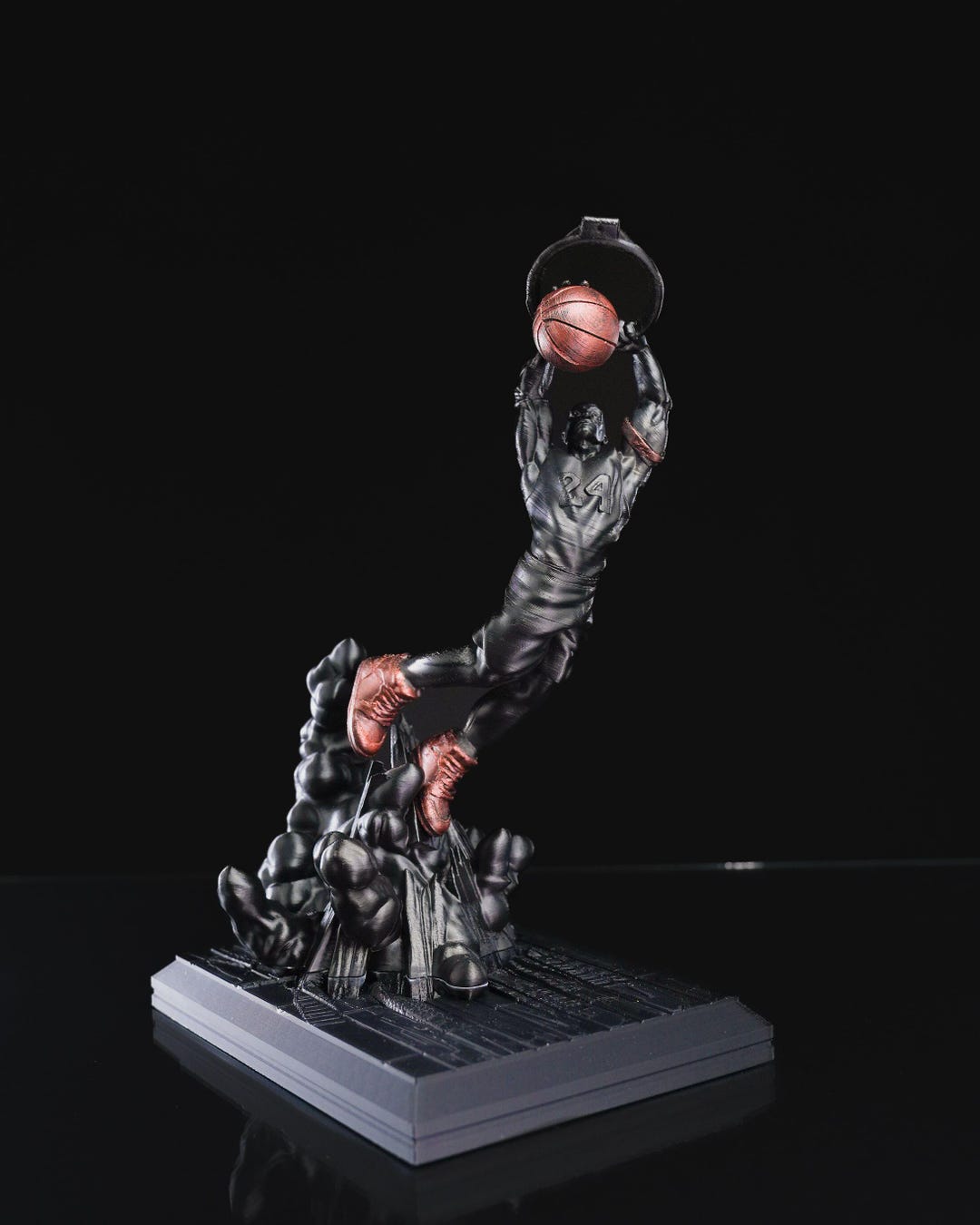 3D Printed Backboard Breaking Dunk - Etsy