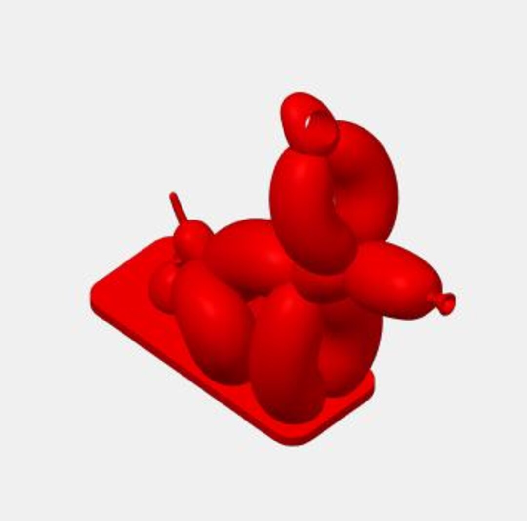 3D Printed Pooping Dog Keychain - Etsy