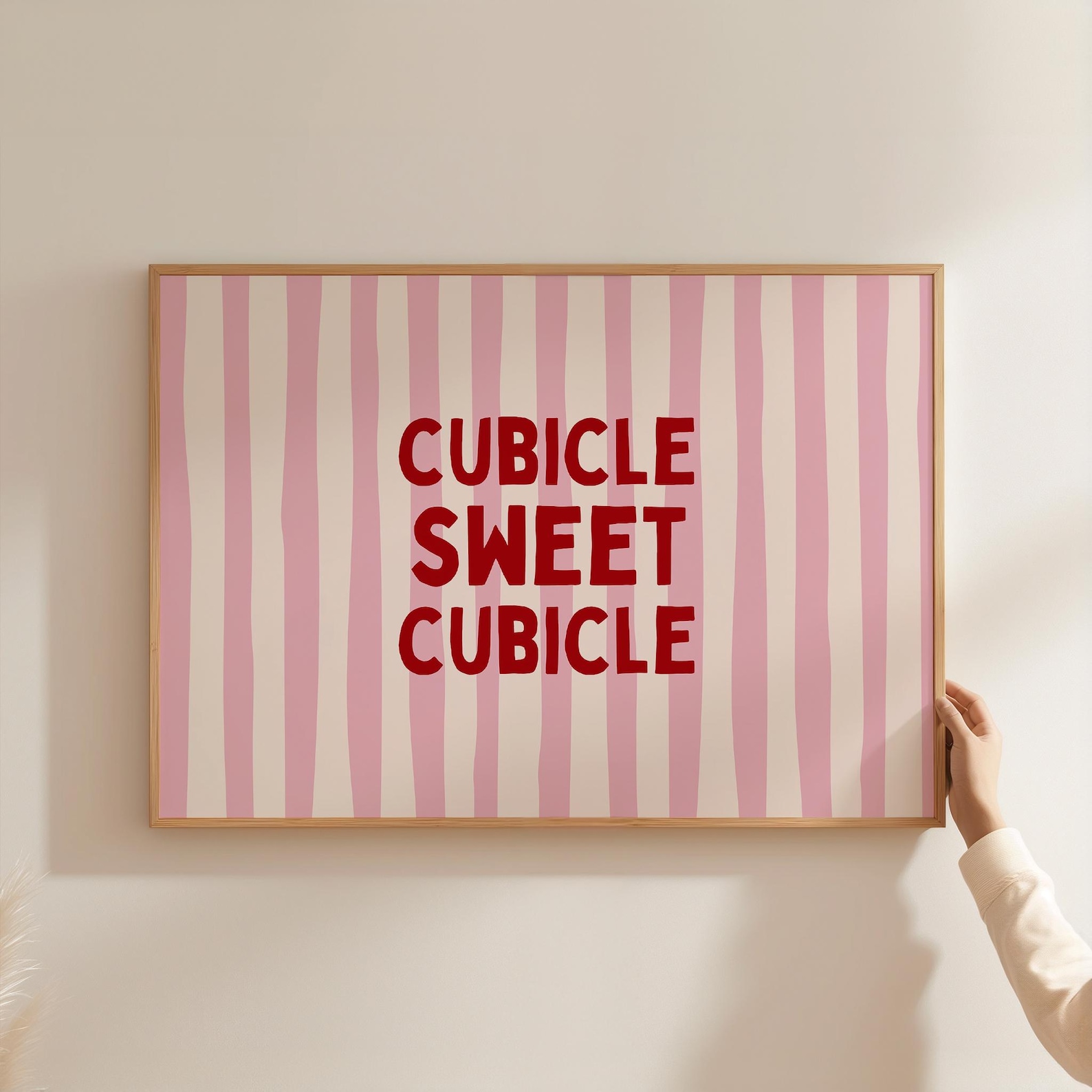 Cubicle Sweet Cubicle Print, Office Poster, Workplace Decor, Desk Sign ...