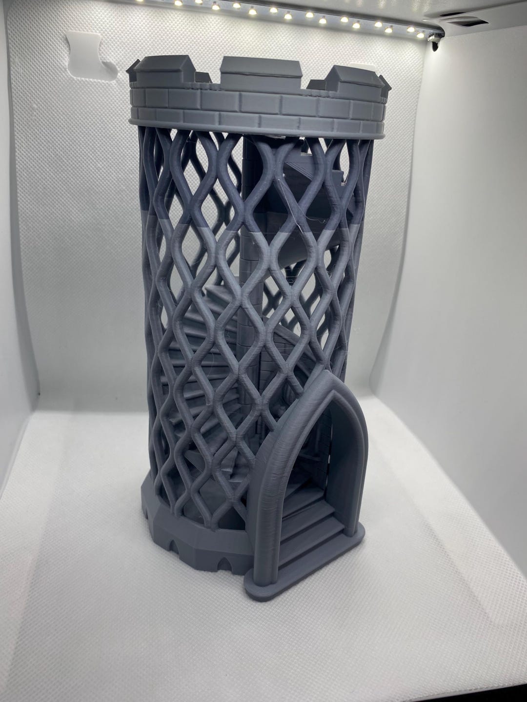 D&D Lattice Sided Dice Tower. See Through Dice Tower - Etsy