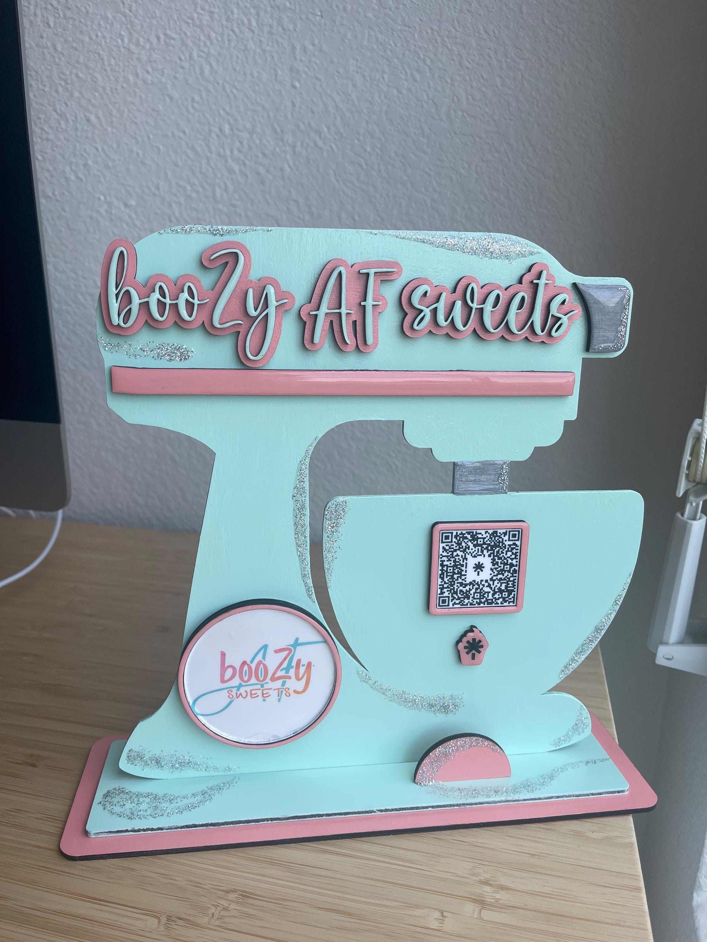 Personalized Stand Mixer for Bakery/culinary/business Owners – QR Codes ...