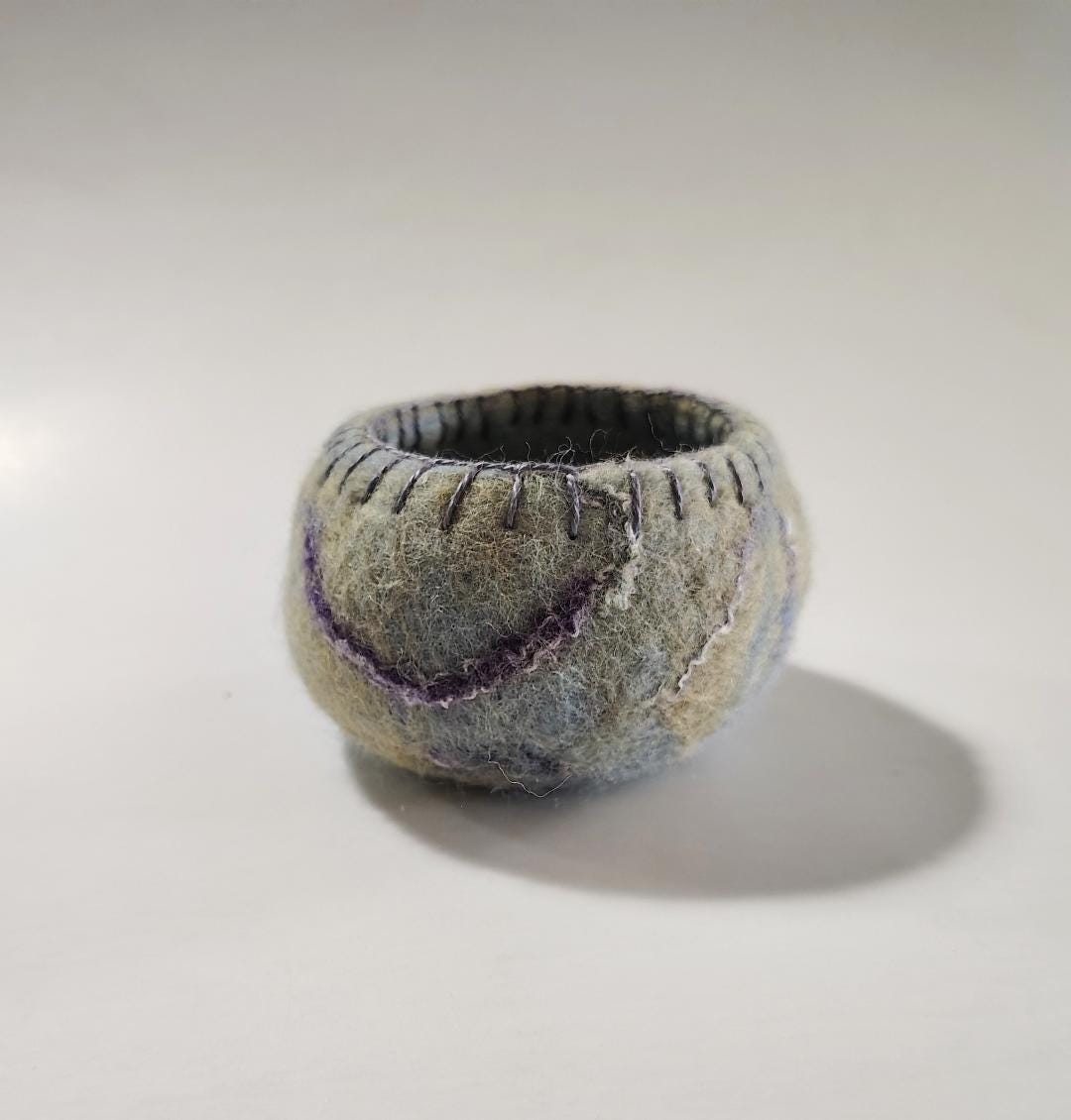 Tiny Aqua Swirl Pod - Etsy